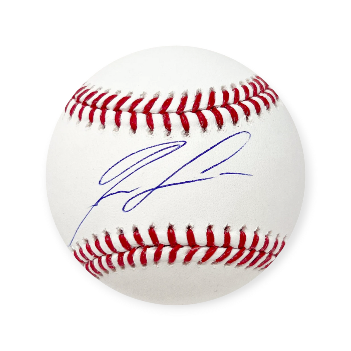 Ronald Acuna Jr. Atlanta Braves Autographed OMLB Baseball Beckett — ASG ...