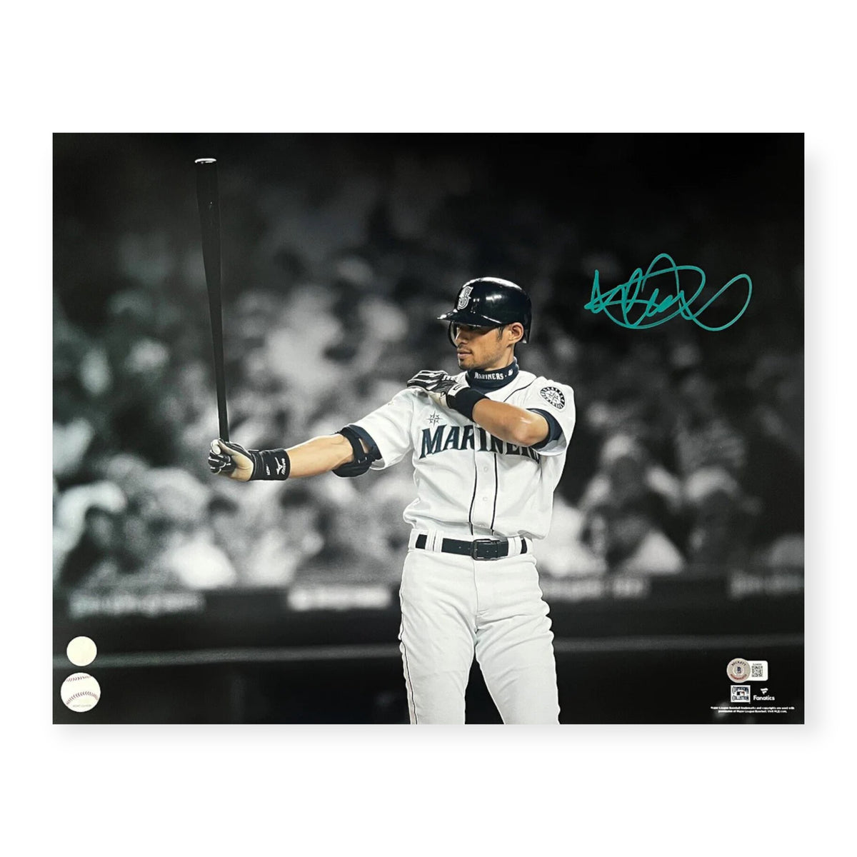 Ichiro Suzuki Seattle Mariners Autographed 16x20 Photo BAS — ASG ...