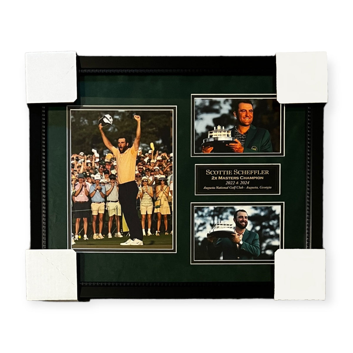 Scottie Scheffler "The Masters" Photo Collage Framed to 16x20 — ASG ...
